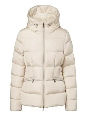 Moncler Avoce" Hooded Down Jacket - White