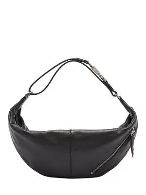 LEMAIRE Quiver Mini Leather Top-handle Bag - Brown