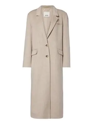 Isabel Marant Étoile Clesa Wool And Cashmere Coat - Beige