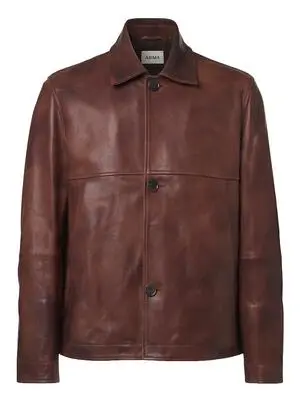 ARMA Leather Jacket - Brown