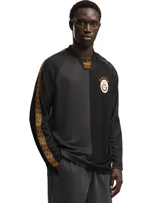 PUMA Galatasaray S.k. King Long Sleeve Soccer Jersey - Black