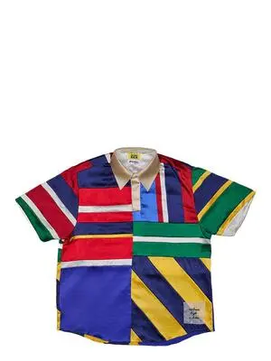 MELROSE HIGH X Lotto Ivy League Silk Polo Tangerine A