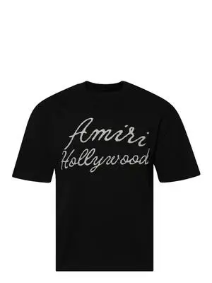 Amiri Hollywood Os Tee - Black