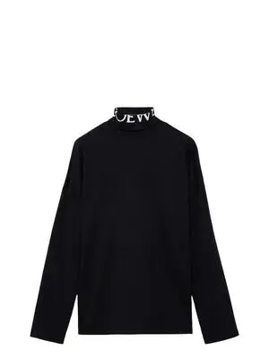 Loewe Turtle Neck Top - Black
