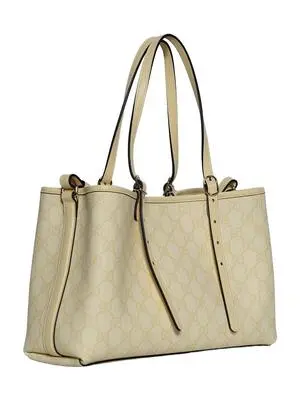 Gucci Gg Emblem Medium Tote Bag - Yellow