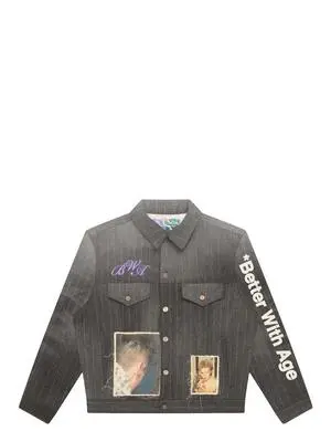BETTER WITH AGE Eastman Wool Trucker Jacket - Gray