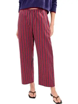 LE BOP Kelsey Pants - Red/navy Stripe