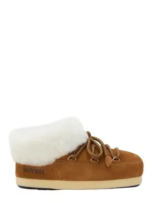 Moon Boot Mb Evx Mule Suede Boots - Brown