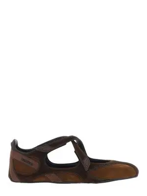 Attico Floor01 Mary Jane Flats - Brown