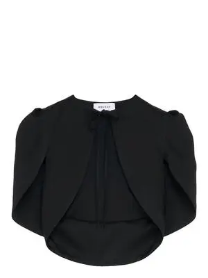 Alexander McQueen Tailored Bolero Jacket - Black