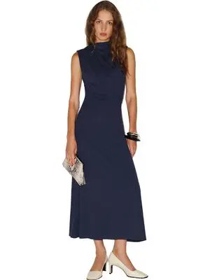 REFORMATION Bellin Knit Dress - Blue