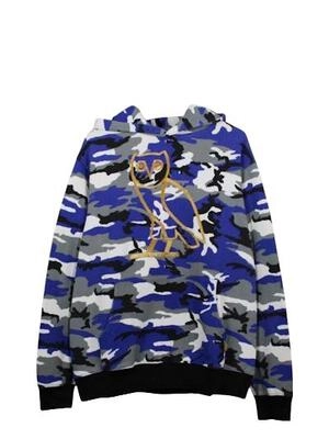 OVO Camouflage Owl Hoodie - Blue
