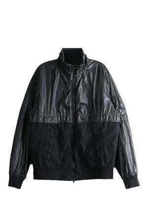 C.P. COMPANY Cs Ii Mixed Bomber Jacket - Black