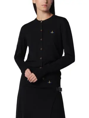 VIVIENNE WESTWOOD Vivienne Westwood Orb Logo Cardigan