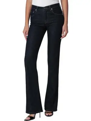 HAIKURE Haikure Dark Blue Denim Jeans With Slit Hem