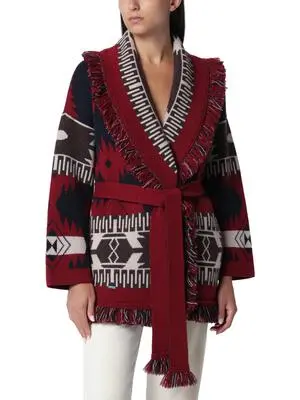 Alanui Icon Jacquard Cashmere Cardigan - Multicolor