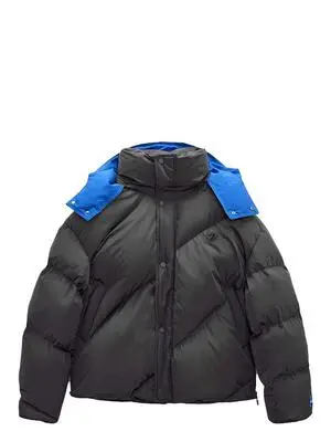 ADER ERROR X Zara Quilted Puffer Jacket - Gray