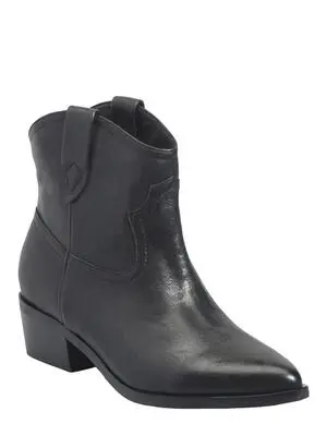 SOFFT Söfft Cambridge Floral Print Western Ankle Boots Black