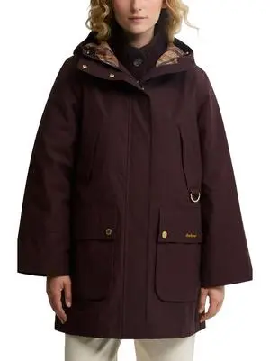 Barbour Rotsea Waterproof Jacket - Fig/muted