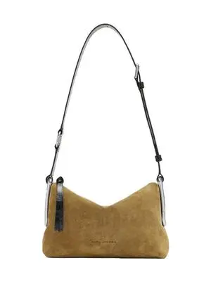Marc Jacobs Scene Medium Crinkled Leather Shoulder Bag - Hazelnut