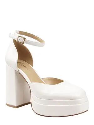 CANDIE'S Ankle Strap Platform Pump - Ofwfx