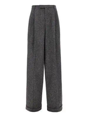 Valentino Garavani Tailored Wide Leg Trousers - Multicolor