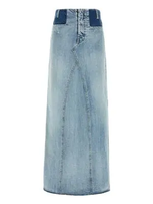 MAISON MARGIELA MAISON MARGIELA Denim Maxi Skirt