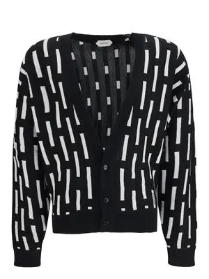Versace Dashes Cardigan - Multicolor