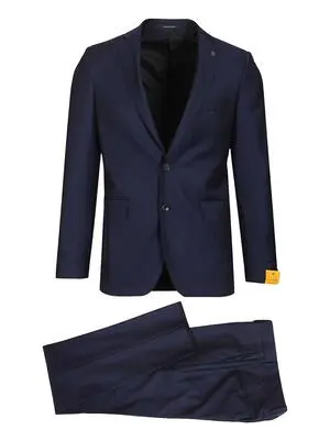 Tagliatore Pinstripe Suit - Blue