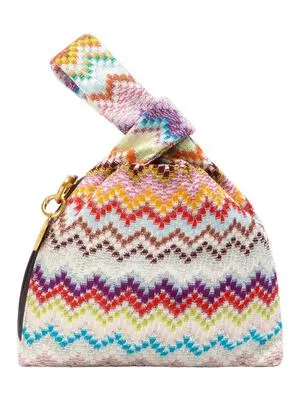 Missoni Handbag In Lamé Viscose - Multicoloured