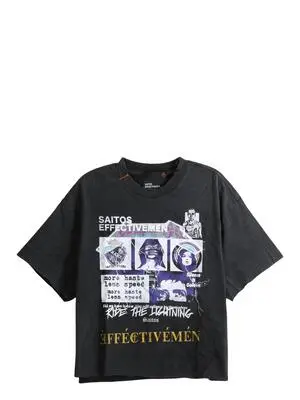 SAITOS Metallica Tee - Black