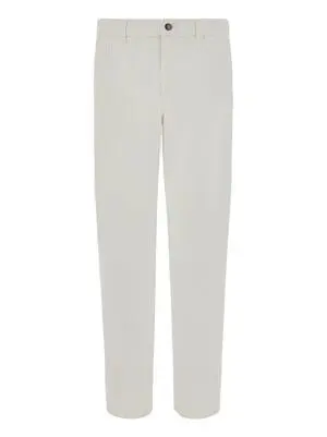 Canali Levante Comfort Denim Regular-fit Jeans - White