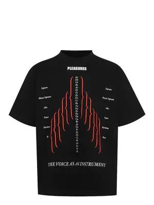 PLEASURES Choir Heavyweight Shirt - Black
