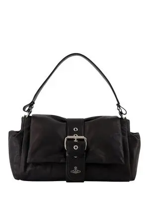 VIVIENNE WESTWOOD Hazel Treasure Xl Handbag - Black