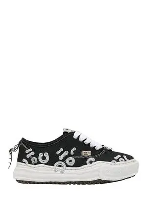 Mihara Yasuhiro Baker Og Sole Low Top Sneakers - Black