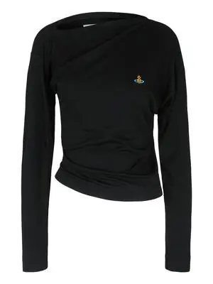 VIVIENNE WESTWOOD Vivienne Westwood Long Sleeve Draped Top