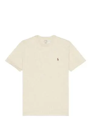 Polo Ralph Lauren Crewneck Classic Fit T-shirt 'expedition Dune Heather' Multicolor