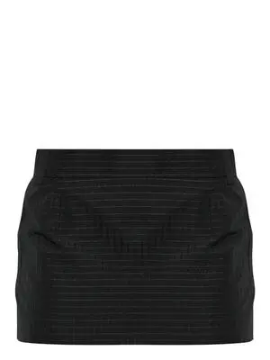 VIVIENNE WESTWOOD Vivienne Westwood Tailored Mini Skirt With Striped Texture