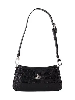 VIVIENNE WESTWOOD Tasha Shoulder Phone Bag - Black