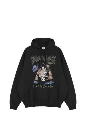 Vetements Cof Sacrifice Hoodie - Black
