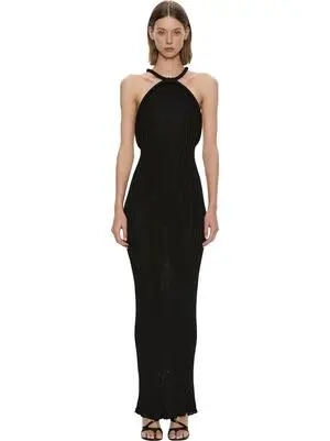 CHRISTOPHER ESBER CHRISTOPHER ESBER Nyx Knit Halterneck Column Dress