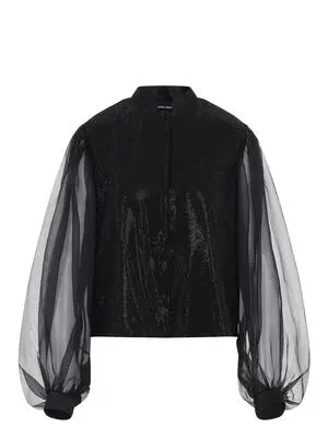 Giorgio Armani Embroidered Silk Shirt - Multicolour