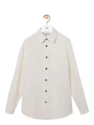Loewe Anagram Overshirt - White