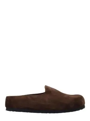 BIRKENSTOCK Suede Slip-on Clogs - Carafe