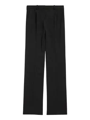Balenciaga Slim Tailored Trousers - Black