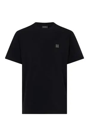 Dsquared2 Logo Graphic Crewneck T-shirt - Black