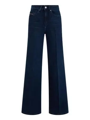DIESEL® Diesel Denim Cotton Wide-Leg Jeans For Women