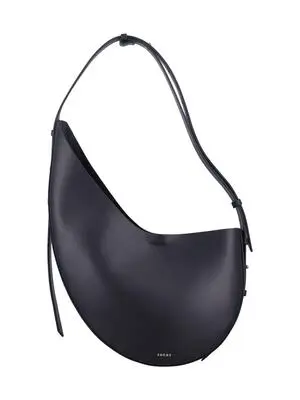 Soeur Crescent Shoulder Bag - Nero