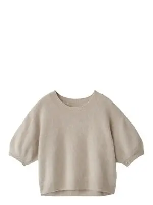 LISA YANG LISA YANG Brushed Cashmere Crewneck Sweater