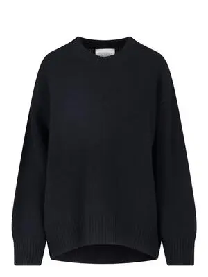 LISA YANG LISA YANG Oversized Knit Crewneck Sweater